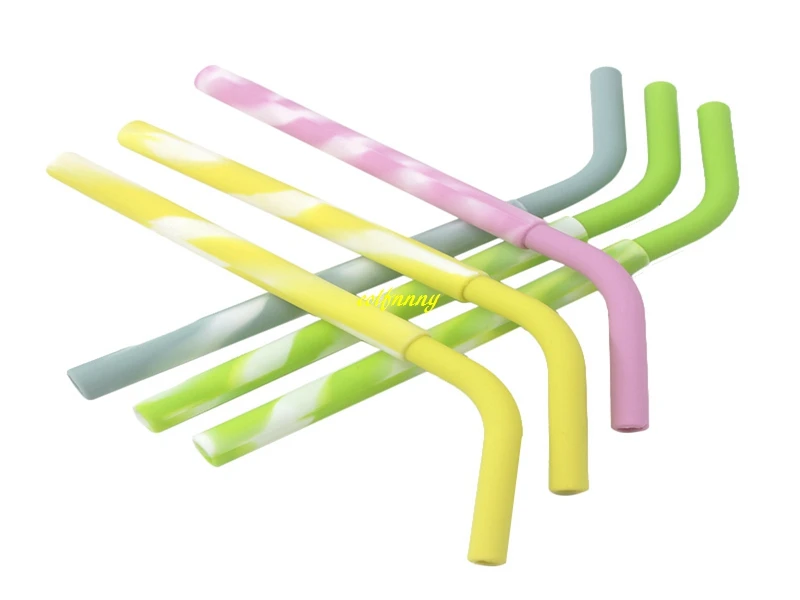 100pcs/lot 220*11.5mm Drinking Straws Portable Outdoor Drinking Straws ...