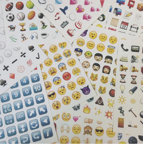 Купить Заготовки японских смайликов 912, 19 описание, съёмные наклейки ...