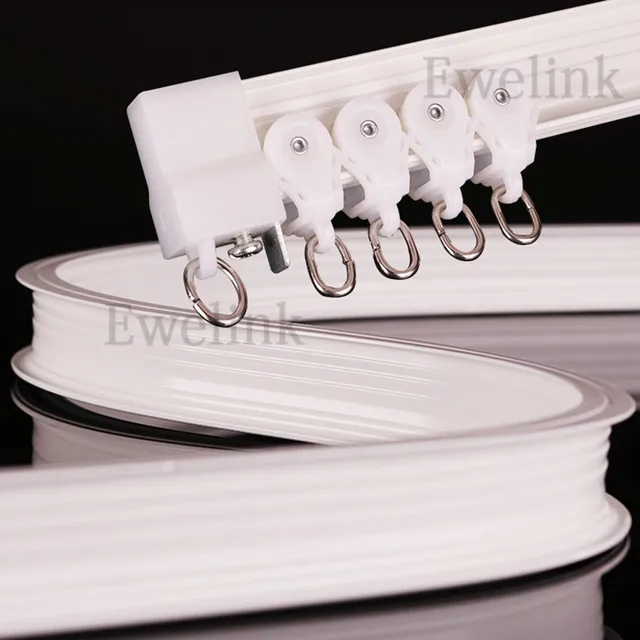 Bendable Curtain Poles For Bay Windows