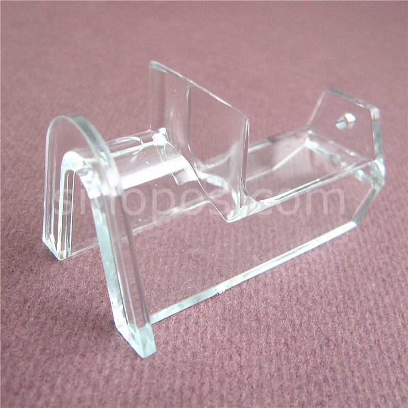 Wall Mount Acrylic Glasses Hanger, Slatwall Single Sunglasses Display ...