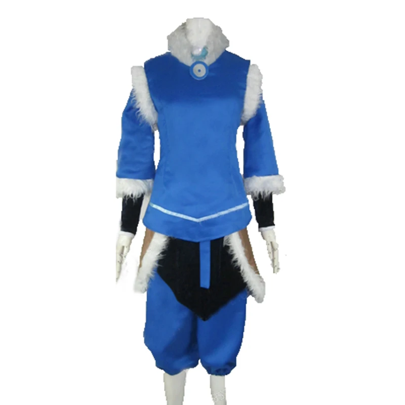 Anime Avatar The Legend of Korra Blue Cosplay Costume - AllCosplay.com