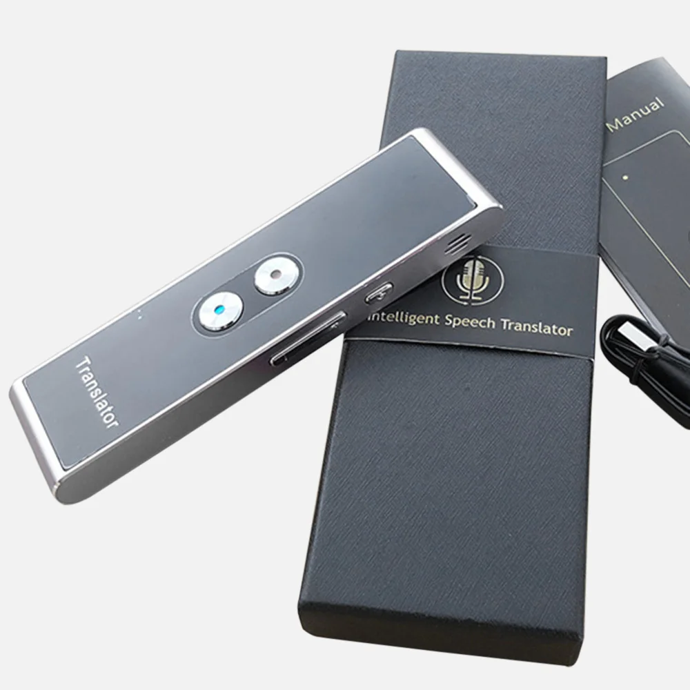 T8 tradutor inteligente sincronização de voz tradutor multi idioma ...