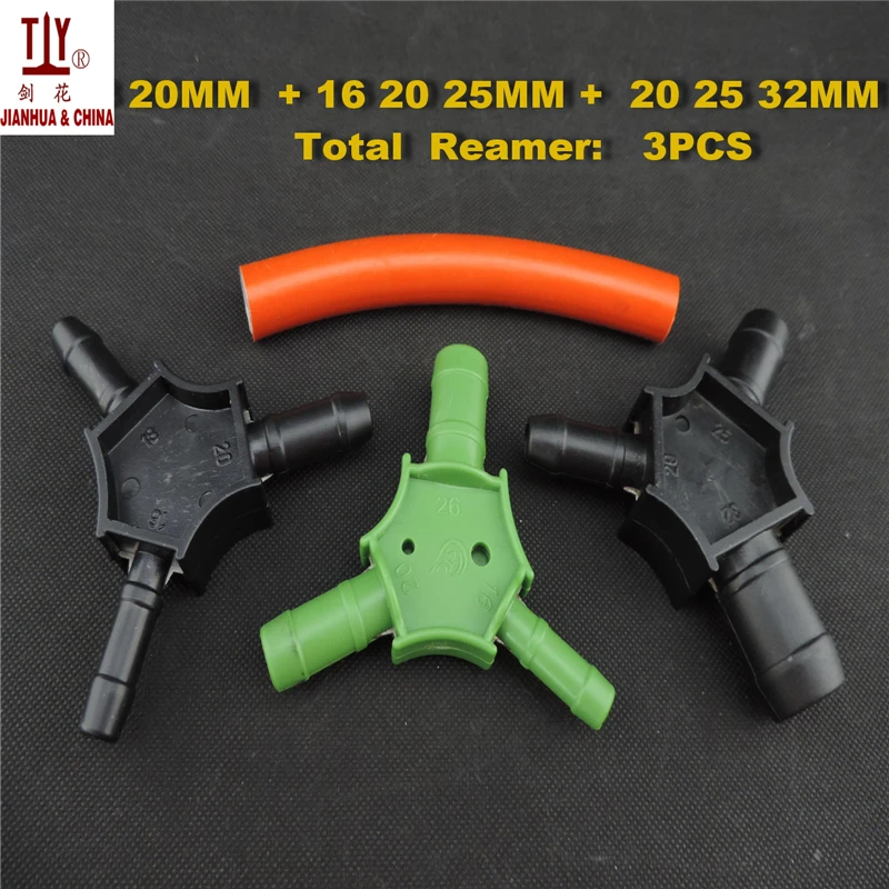 Plumbing Tools 3pcs/bag 16/20/25/26/32mm Pex-al Internal Hand Reamer ...