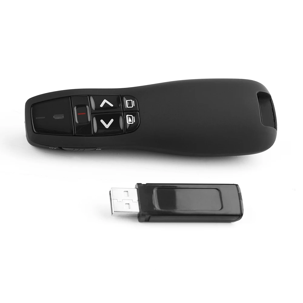FORNORM Handheld 2.4Ghz USB Wireless Presenter PPT Remote Control with ...