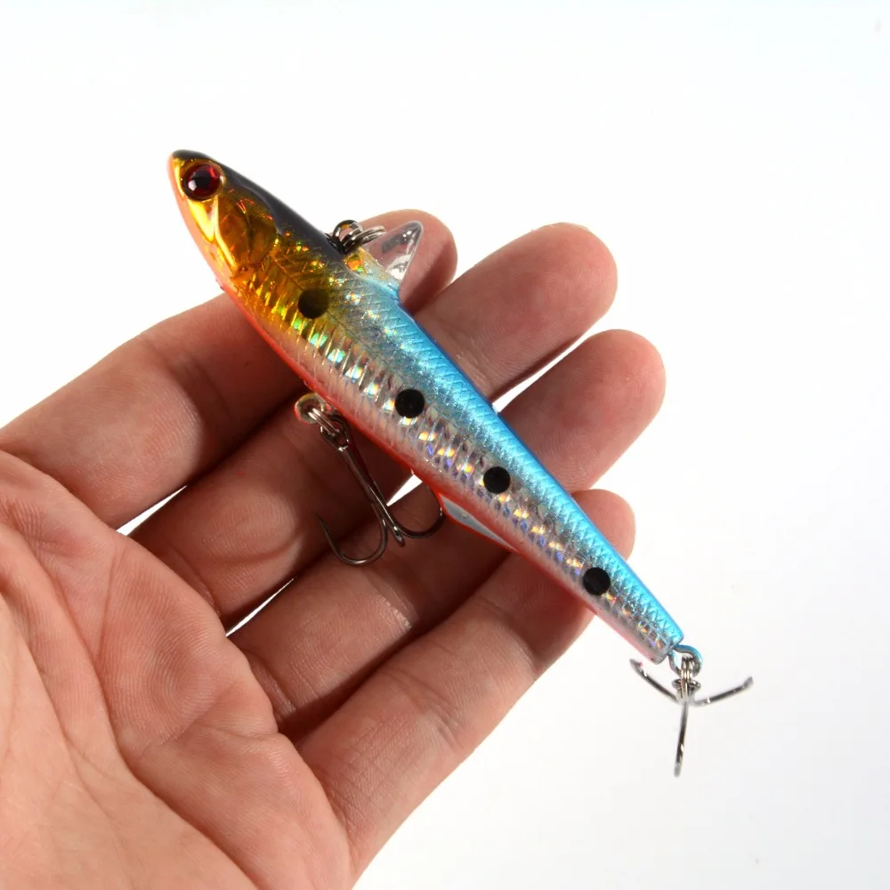 2pcs Topwater Pencil Baits Miga Top Tier 90mm 14.5g Fishing Tackle ...