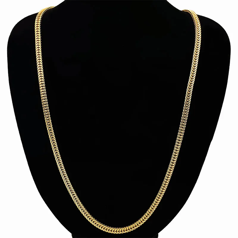 Asap Rocky Herringbone Chain