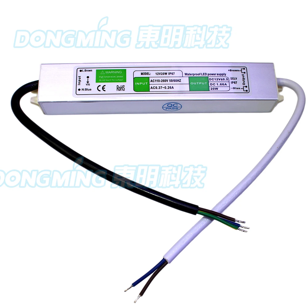New Arrival Swimming Pool Lighting Led Transformer Dc12v 1.66a 20w Ip67 ...
