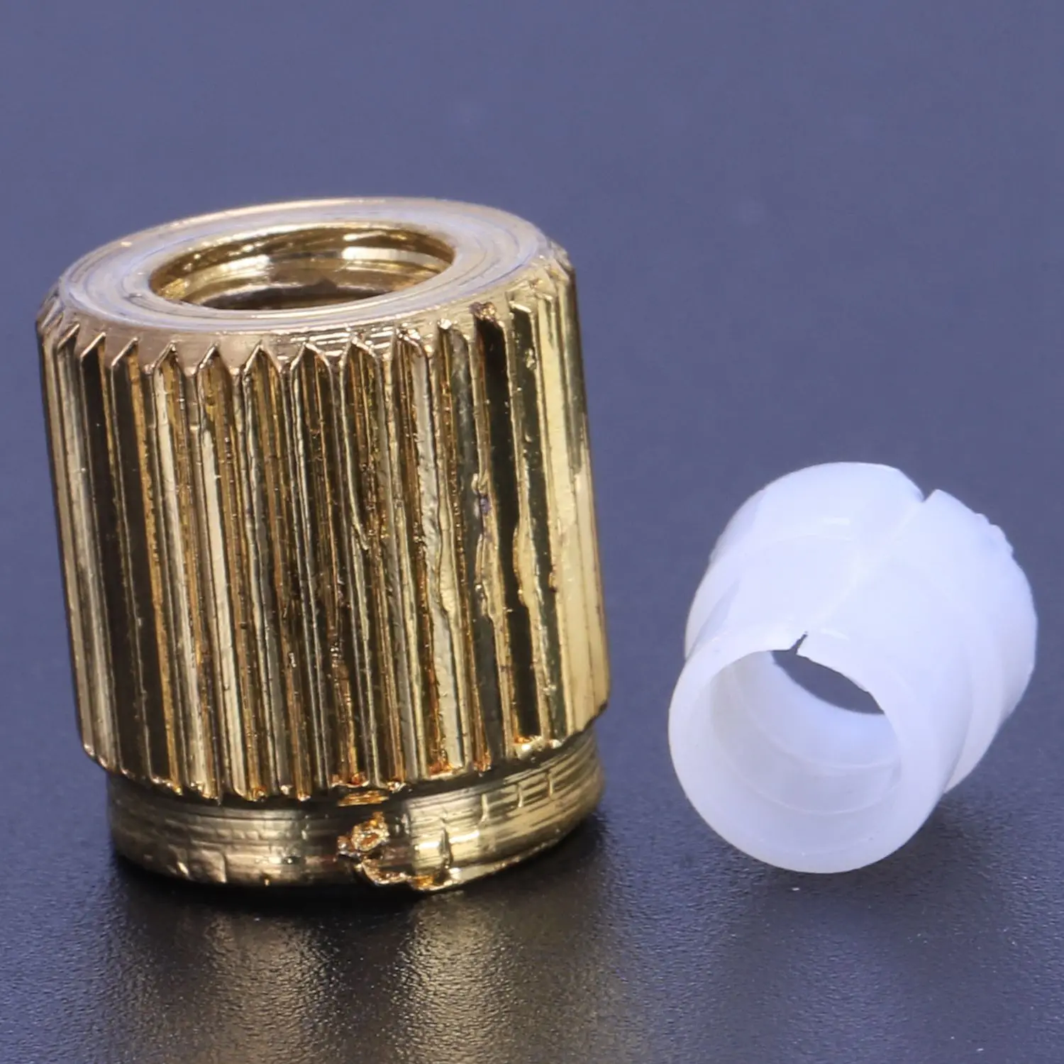 SEWS 2Pcs Tremolo Arm Whammy Bar Threaded bushing Sleeve and Plastic ...