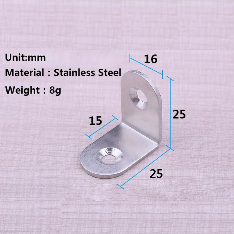 100pcs-lot-DHL-Free-Shipping-Stainless-Steel-45-Degree-Angle-Brackets ...