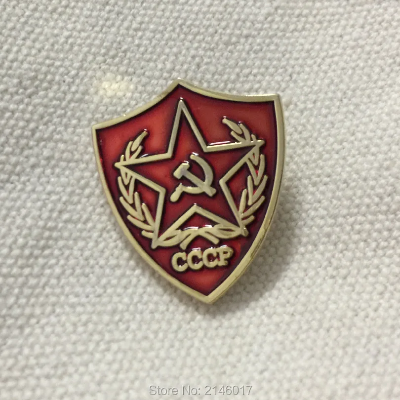 1'' socialism russian lapel pin badge soviet cccp red star flag victory ...