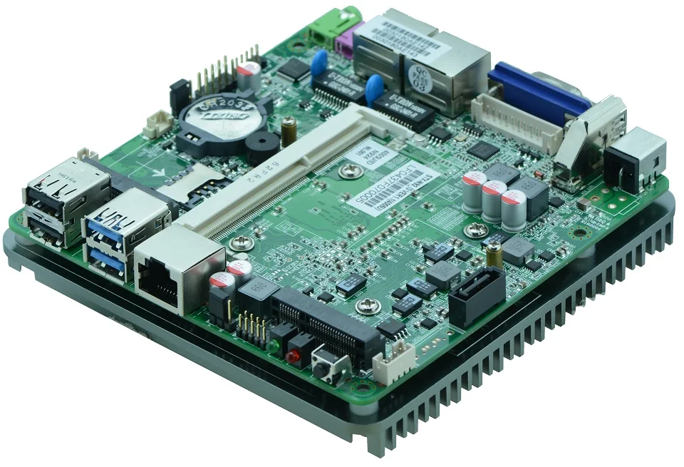 Безвентиляторная двойная гигабитная Ethernet Intel Haswell-U i7 4500U ...