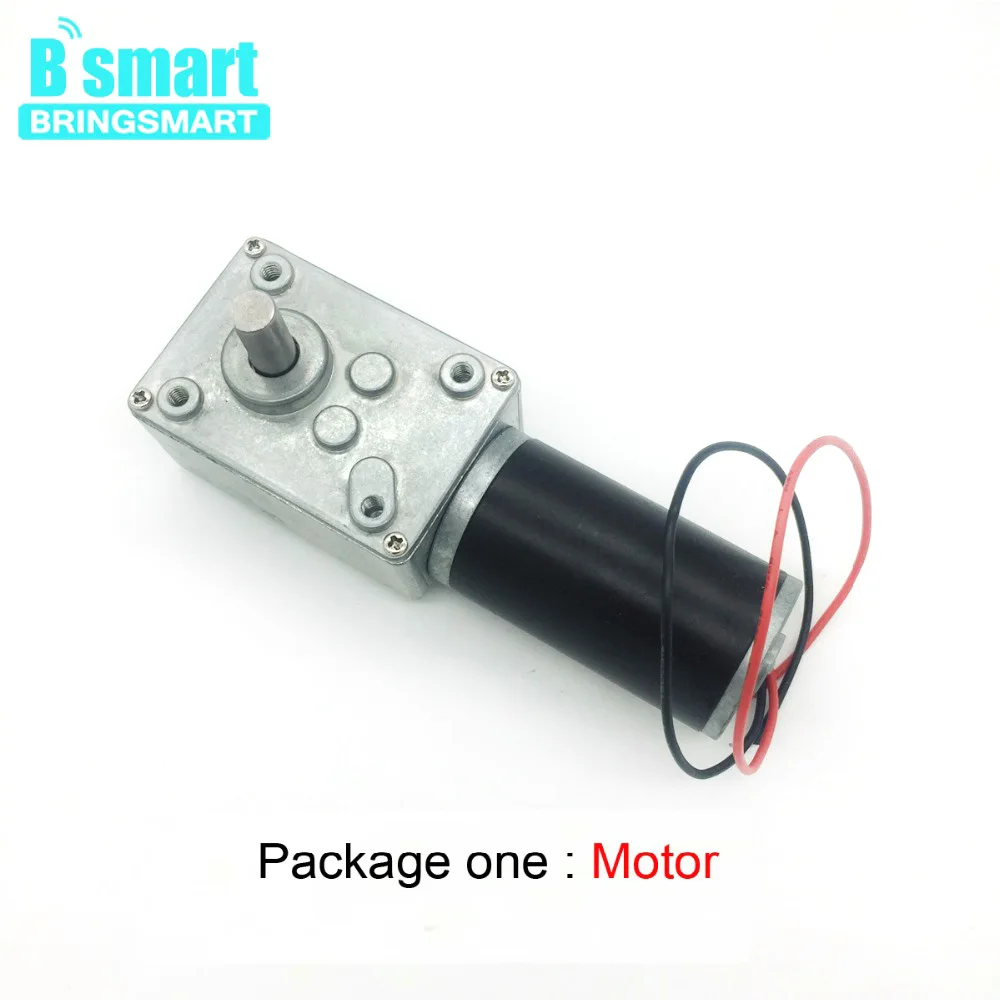 Bringsmart DC Motor 12V Gear Electric Motors 24 volt Reducer Micro ...