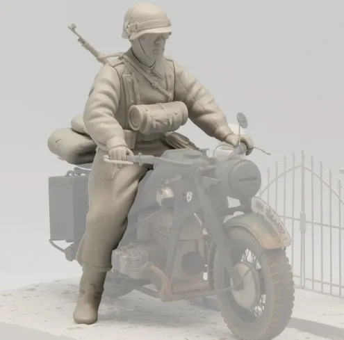 1:16 Resin Figure Model Kit Unassambled Unpainted 16098 (no Motorcycle ...