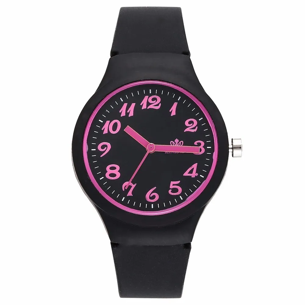 Fashion Jelly Silicone Women Watches Luxury Casual Ladies Quartz Dress
