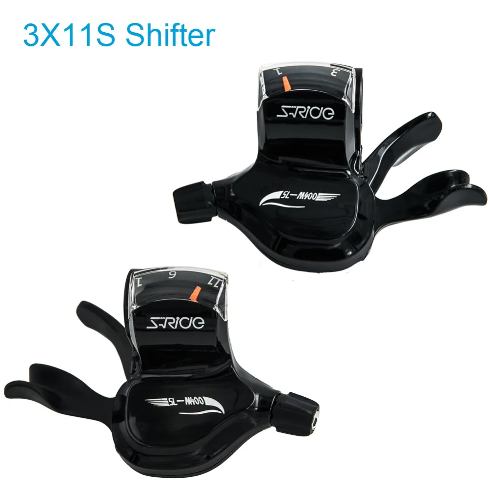 S Ride Bike 3X11 Speed Shifter MTB Conjoined DIP Triple Bicycle ...