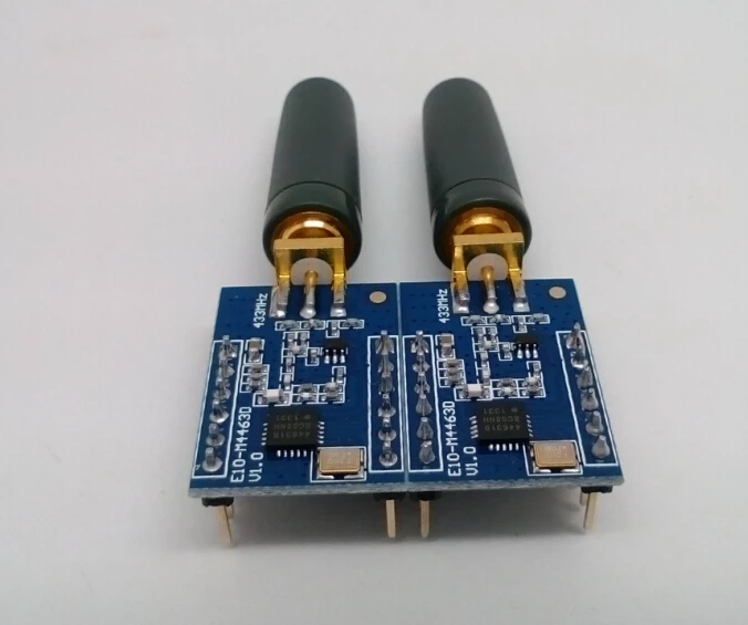 2pcs 100mW Si4463 433mhz rf data transmitter and receiver module 2km-in ...