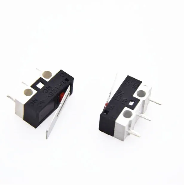 10PCS With han Mouse Switch Click switch 3 Pin 1A 125V AC rectangular ...