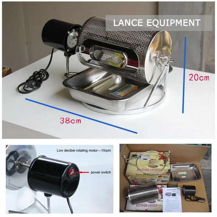 electric small coffee roaster, home coffee roaster, mini coffee roaster ...