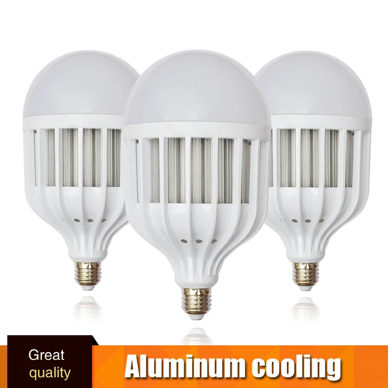 5pcs/lot High Power E27 LED Light Bulb 15W 18W 24W 36W 50W Bombilla Led ...