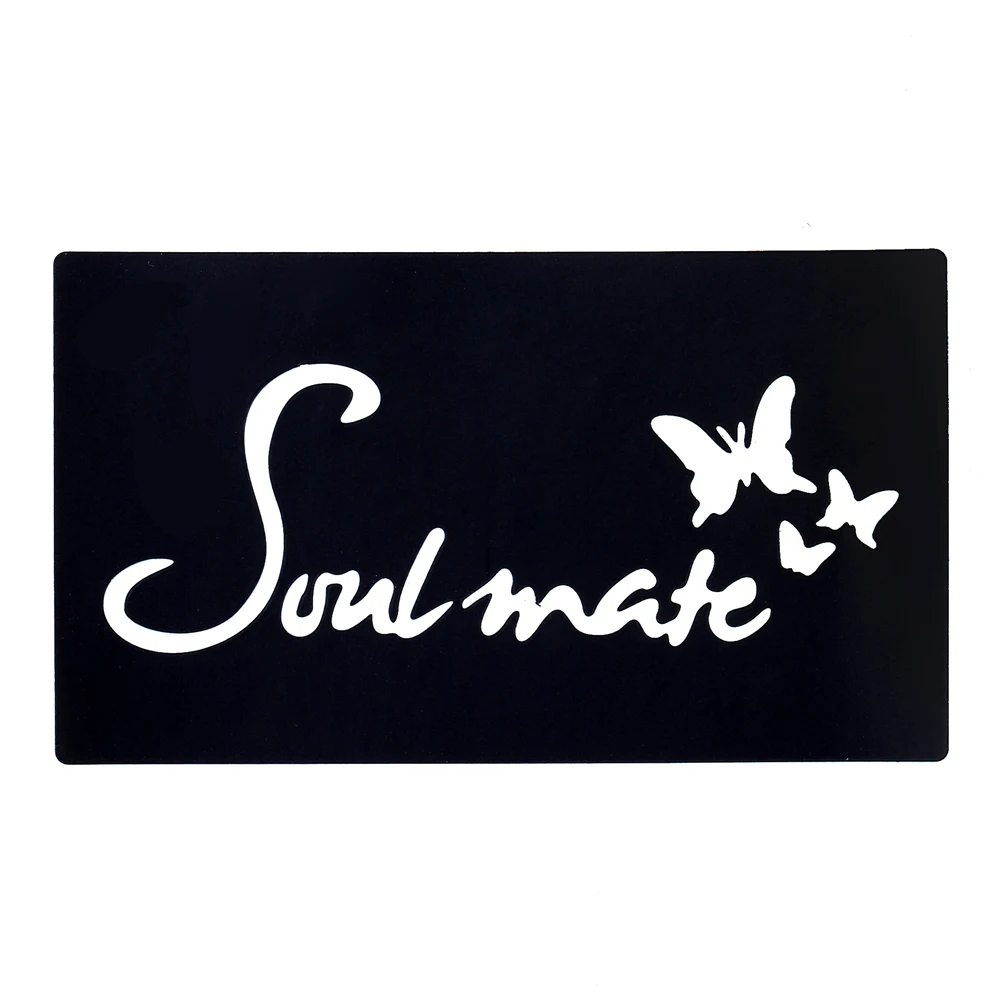 10 Pieces Tattoo Stencil Henna Paste Colored Drawing Waterproof Women ...