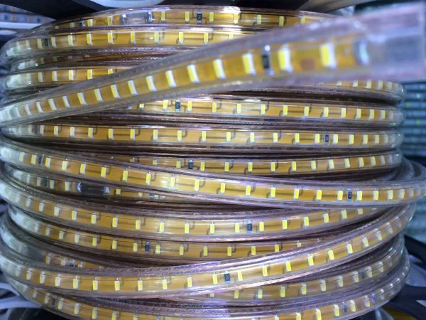 120leds/m Free shipping SMD 3014 Led Strip Light 220V 240V waterproof ...