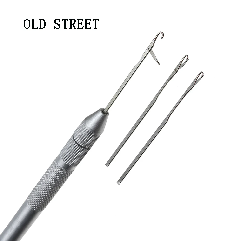 Aluminum Hook Needle Wig Making Tools Ventilation Needles For Lace Wigs ...