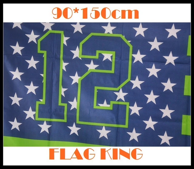 12th Man American Flag