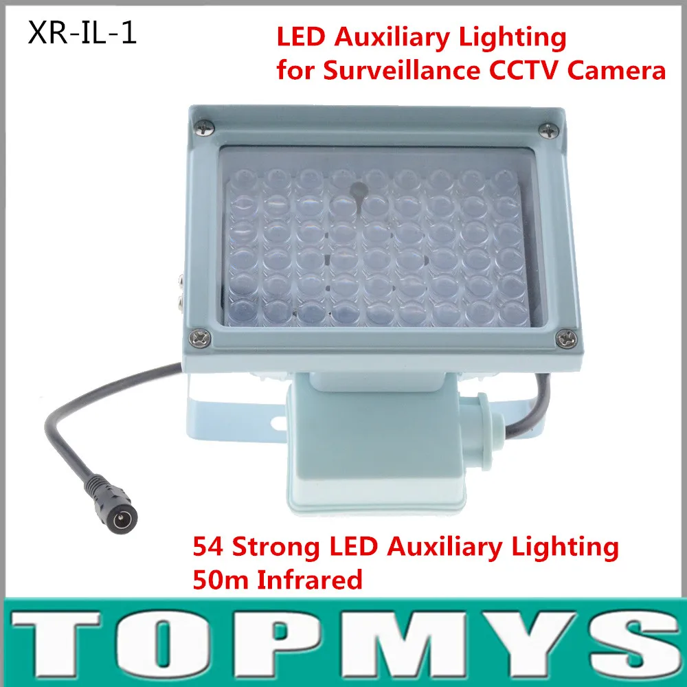 Free Shipping 54 Strong LED Auxiliary Lighting for Surveillance CCTV ...
