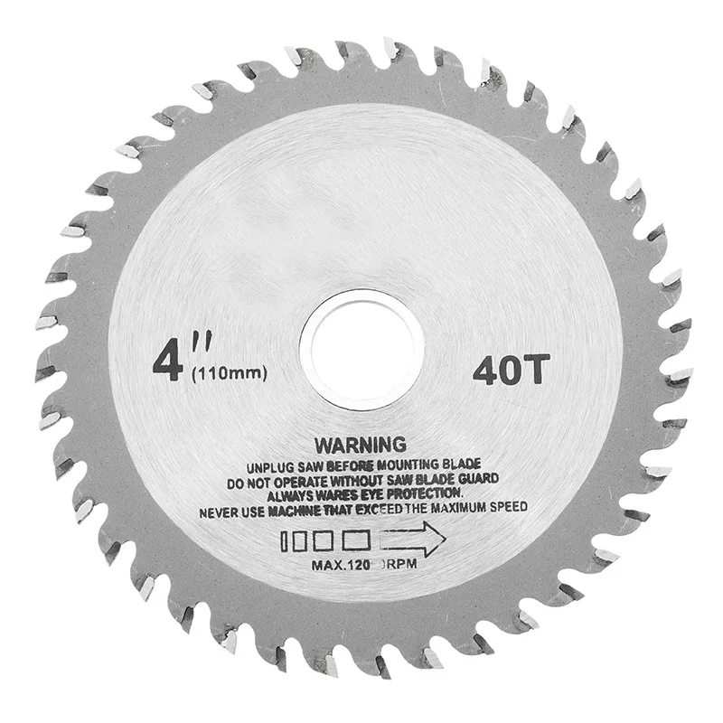 High Quality 4 Inch 40 Teeth Circular Saw Blade Acrylic Plastic ...