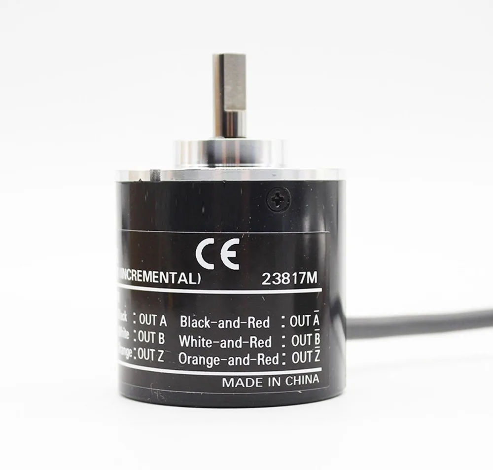 OMRON 2500P Incremental Rotary Encoder 2500p/r E6B2-CWZ1X Differential ...
