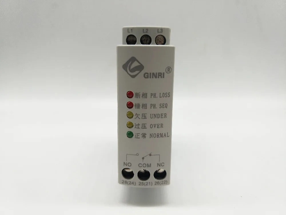Phase Monitoring Relays GMR-32B Over or Under Phase Sequence Failure ...