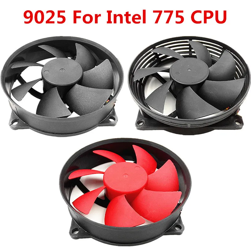 NEW-9025-9225-90MM-9cm-Circular-fan-for-775-CPU-Cooling-fan-DC12V-CPU ...