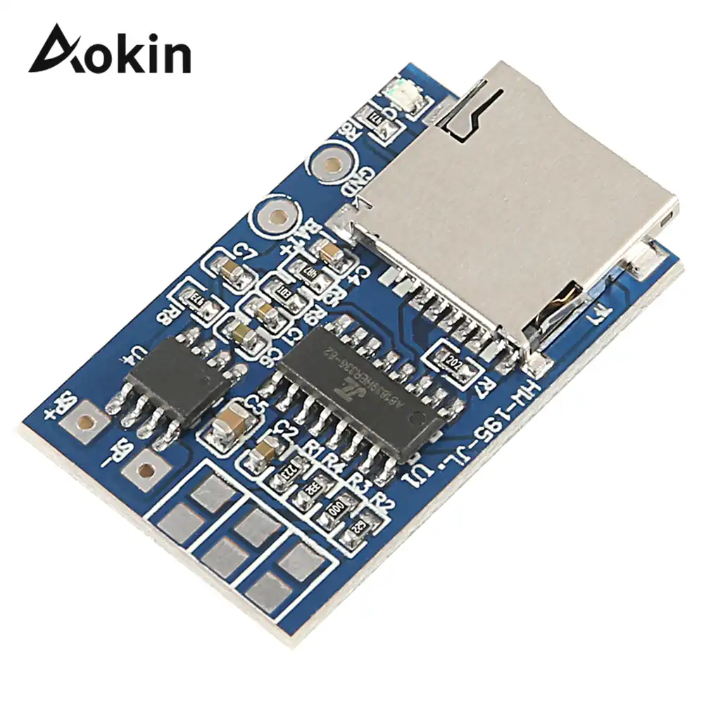 GPD2846A TF Card MP3 Player Decoder Board Module Mixed Mono 2W ...