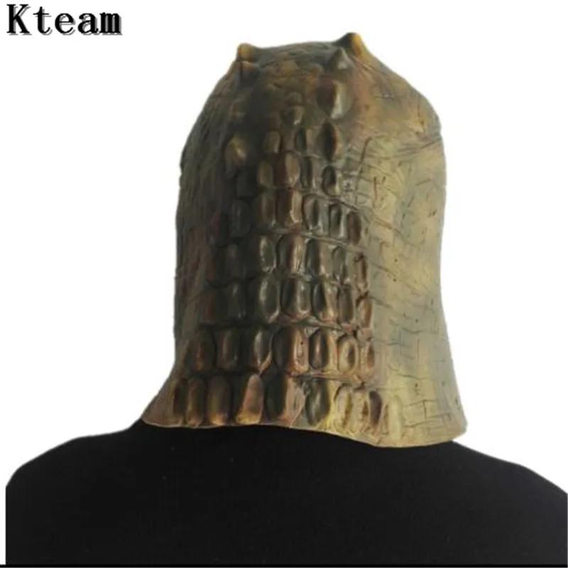 Hot New Realistic Creepy Scary Crocodile Mask Latex Full Face Adult ...