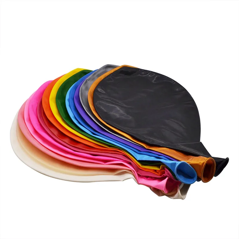 Black -1 pièce 36 Inch 90cm gros ballons géants Latex ballons ...