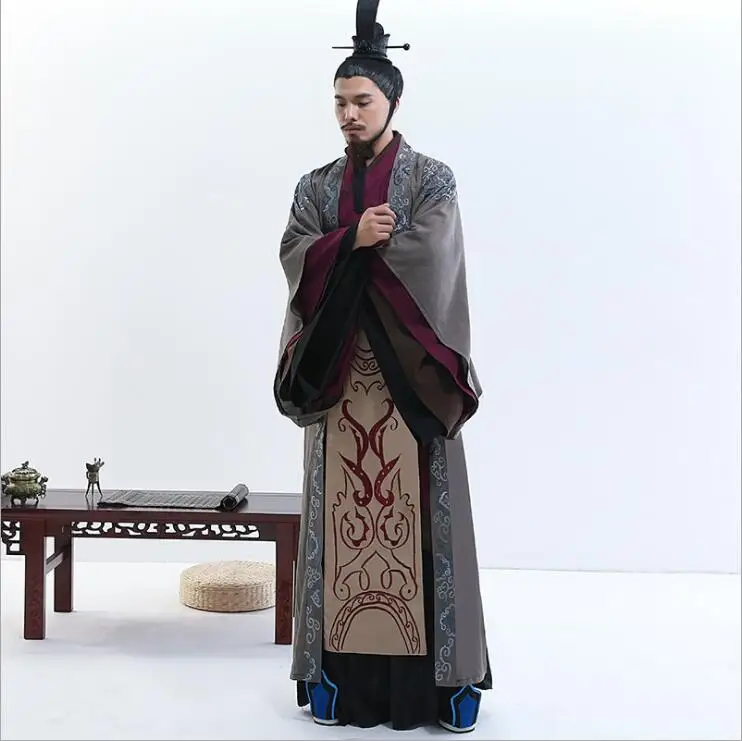 Han Dynasty Men's Scholar Official Clothing Chivalrous Talented ...