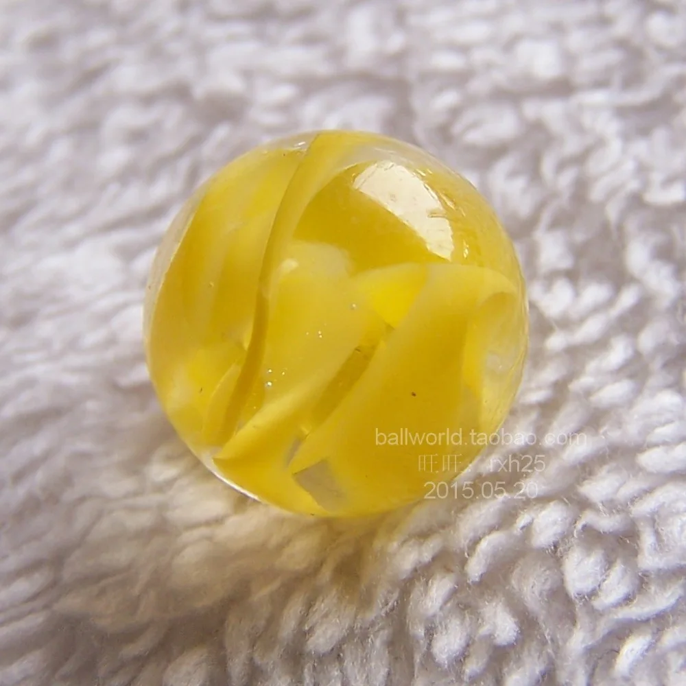 Yellow Marble Ball