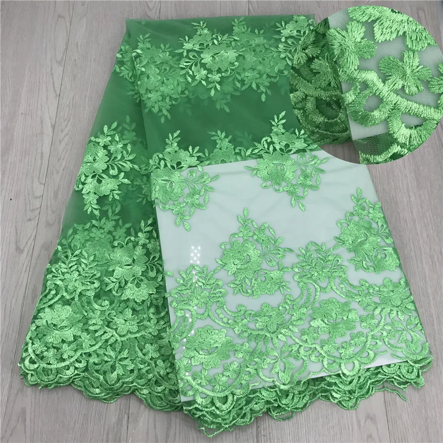 African Stones Lace Fabric 2018 High Quality Lace Material Nigerian ...