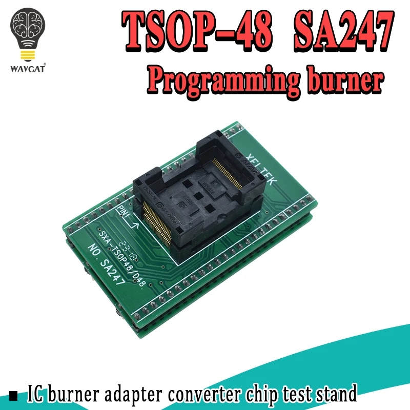 Top-Quality-TSOP48-to-DIP48-adapter-TSOP48-test-socket-0-5mm-Pitch-for ...