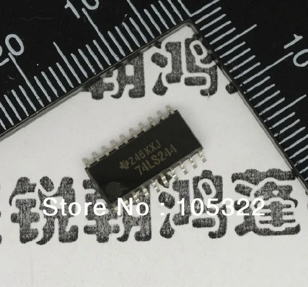 Envío gratis original TI SN74LS244 74LS244NSR 74LS244 SOP 20 10 unids ...