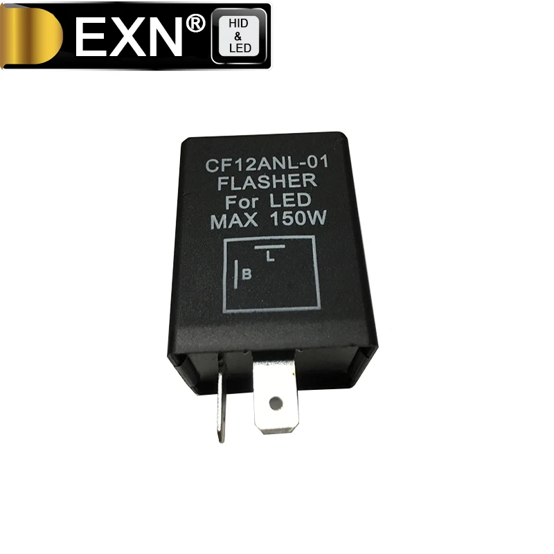EXN# 2 Pin LED Flasher Relay Technology 2 Pin Flashing Electronic LED ...