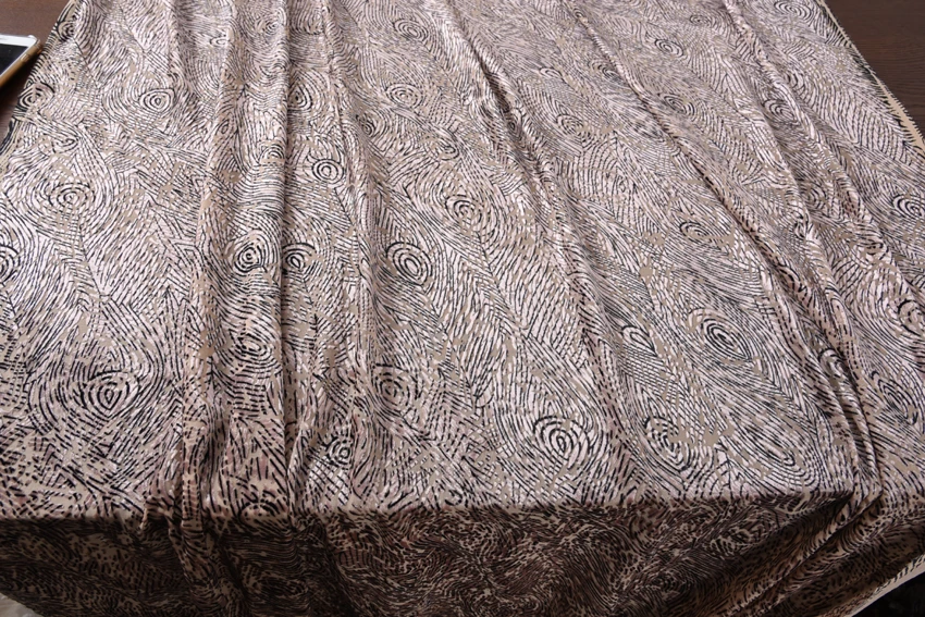 Hh Soft Rotten Bracken Flowers Burnt Out Velvet Fabric Cloth Cheongsam ...