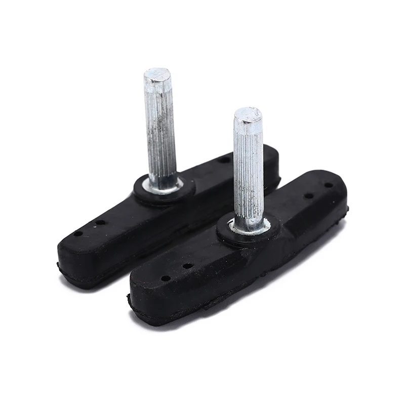 2pcs Rubber Bike Brake Pads V Brake Pad Cycling Brake Blocks Holders ...