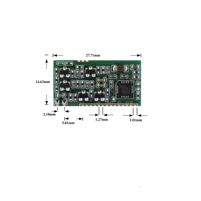 UART Module ISO 11784/11785 RFID Module Low Frequency Reader Module ...