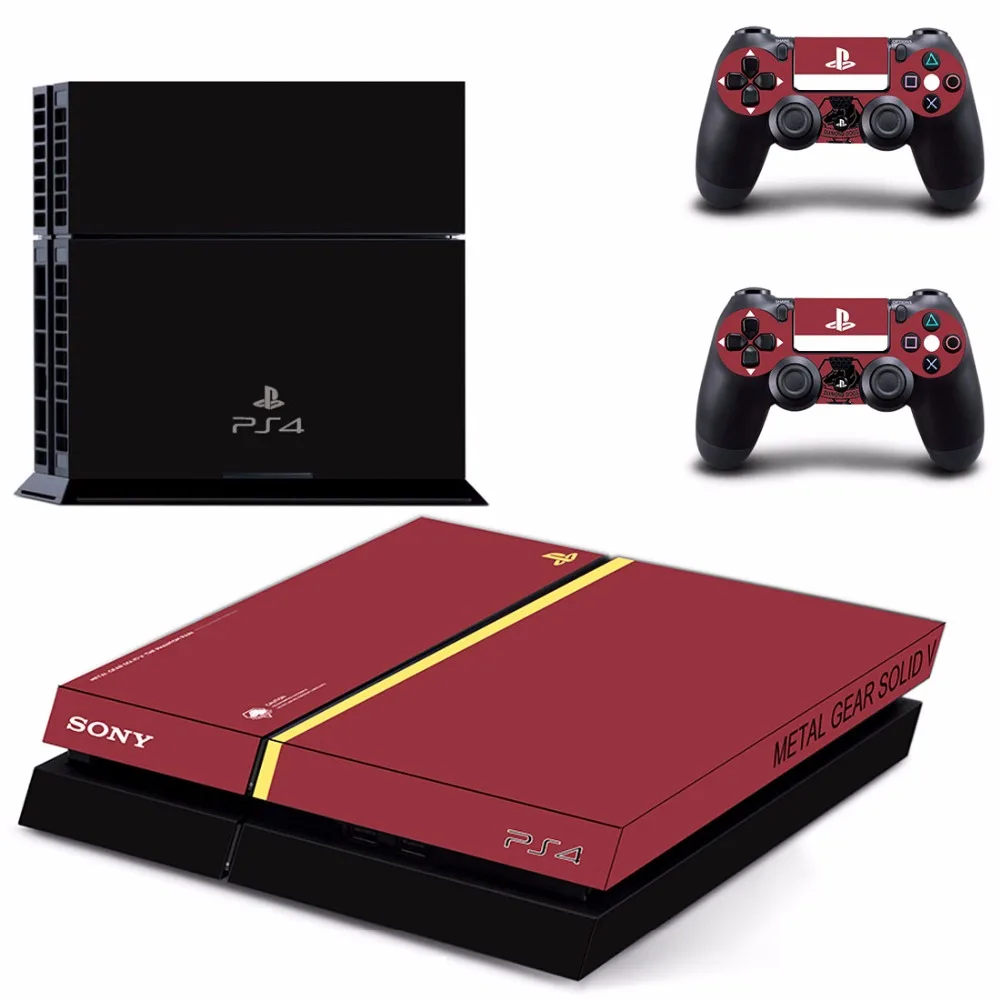 Metal Gear Solid V Skin Sticker for PS4 Console - ConsoleSkins.co