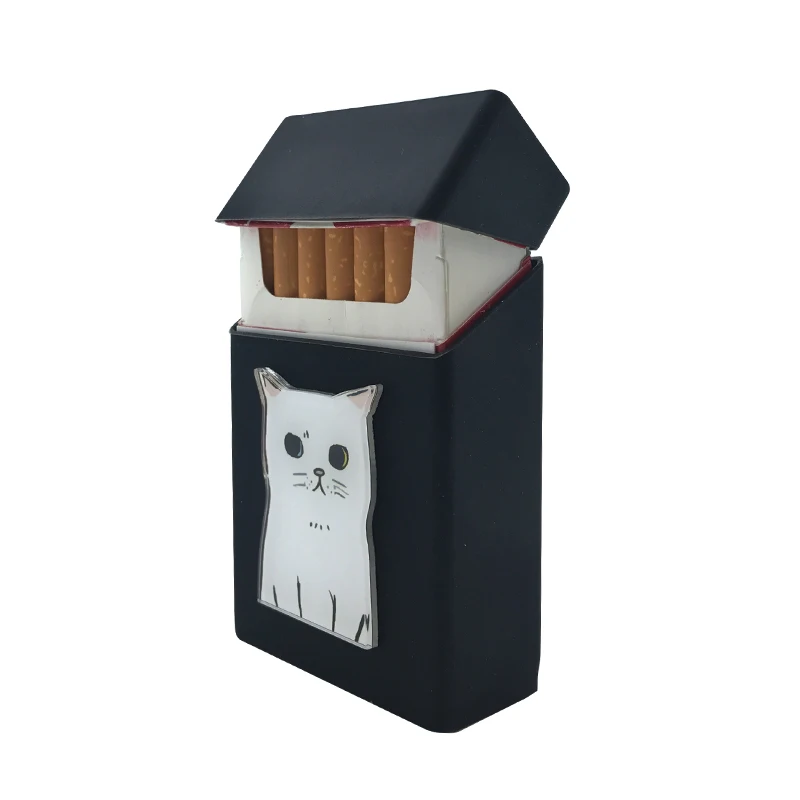 New Cool 3D Badge Silicone Cigarette Box Cigarette Case Cover Smoking ...