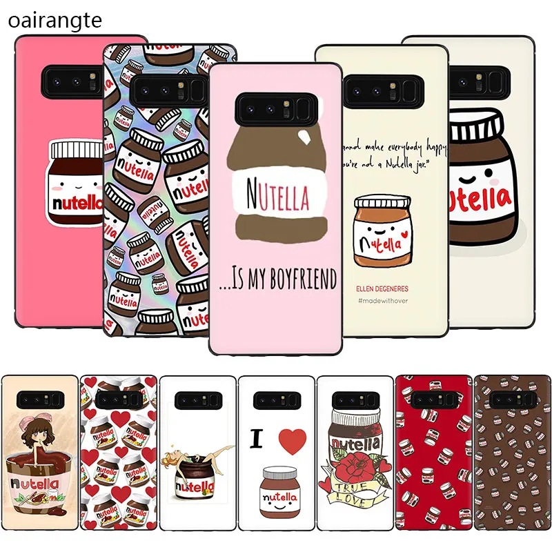 I Love Kawaii nutella Soft Phone Cover Case For Samsung Galaxy A2 Core ...