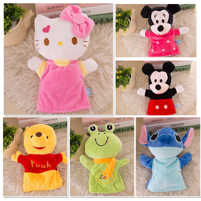 Hot Lovely 1pcs 30cm Baby Kids Toys Cute Cartoon Animals Hand Puppet ...