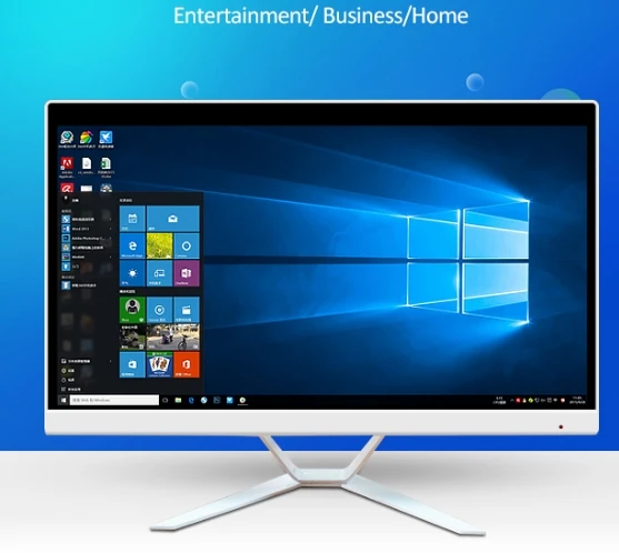 OEM 18.5"21.5" 23 21.5 inch indoor desktop computer All In One PC ...