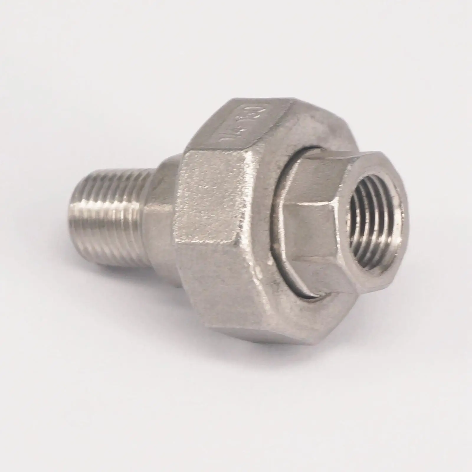 1/2" Bsp Female To Male 304 Stainless Socket Union Pipe Fitting ...